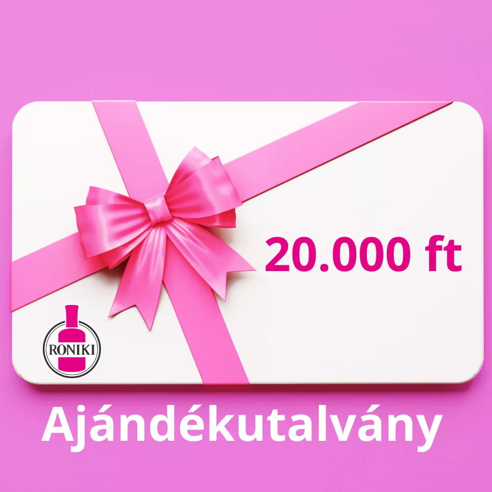 Ajándékutalvány 20.000ft értékben - roniki.hu - Roniki Magya